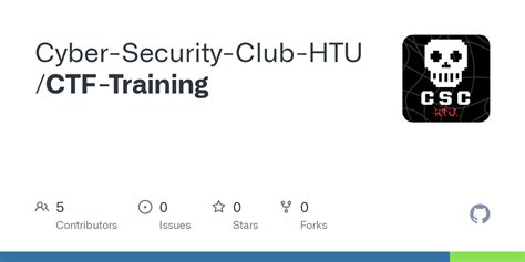 github cyber security club htu ctf training