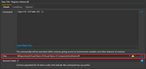 using a task to register a list of dlls pdq deploy and inventory help
