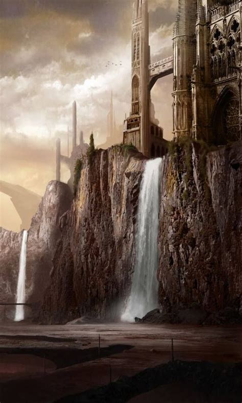Formenos Fantasy Landscape Tolkien Valinor