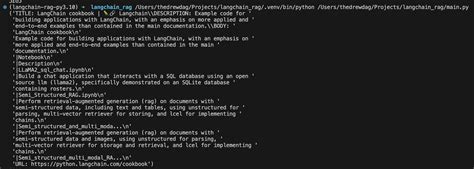 Creare Un Chatbot In Python Con Langchain E Rag