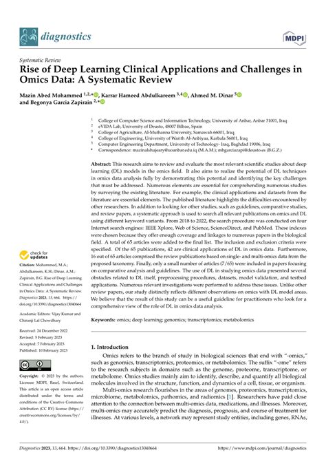 Pdf Rise Of Deep Learning Clinical Applications And Challenges In