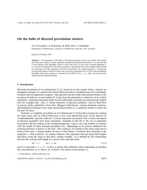 On The Hulls Of Directed Percolation Clusters