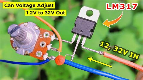 How To Make Voltage Regulator Voltage Regulator Diy Voltage