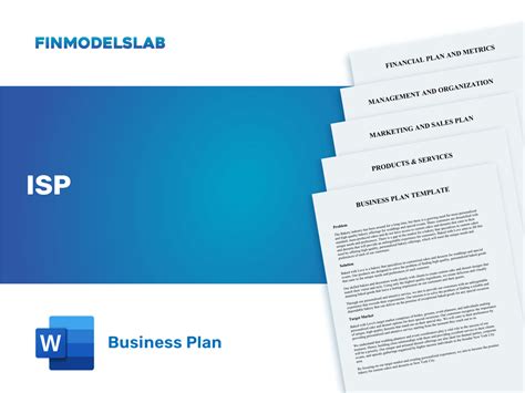 Create An Isp Business Plan Crafting A Winning Template
