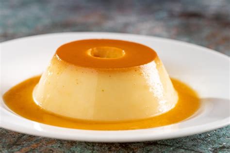Premium Photo Condensed Milk Pudding Brazilian Traditional Dessert