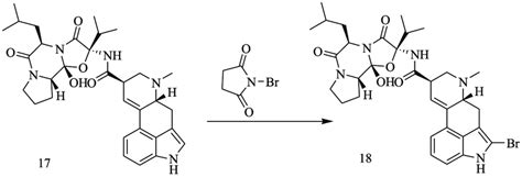 Semisynthesis Of Bromocriptine Download Scientific Diagram