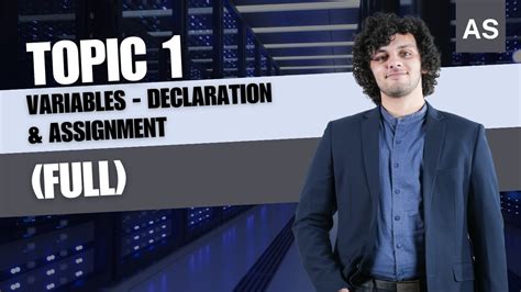 Topic 1 Variables Declaration And Assignment Full Pseudocode As
