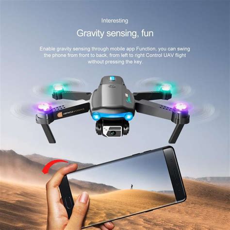 Promo Four Axis Mini Drone Obstacle Avoidance With Led For Mv Pictures Style B Diskon 29 Di