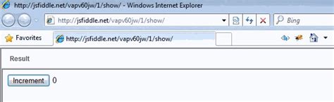 Javascript Internet Explorer 8 Delay Between Pressing The Button