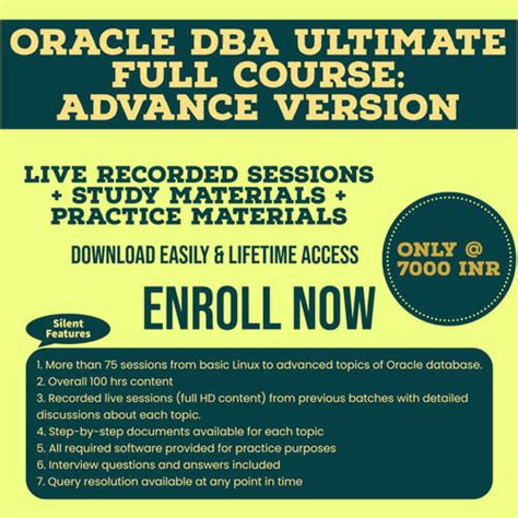 Oradba Online Training And Support On Linkedin Oracle Dba Online Course Beginner To Advanced
