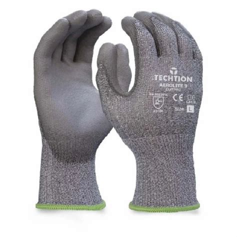 Pu Techtion Aerolite 3 Cutpro Hand Gloves For Body Shop Works Size S
