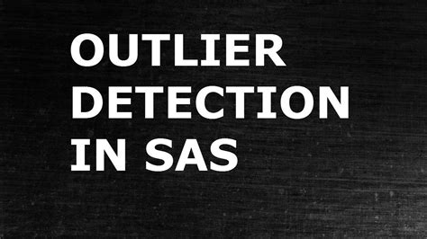 regression modeling detecting outliers in data data science youtube