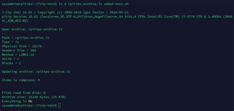 How To Use ‘7z The Complete Linux Command Guide Raspberrytips