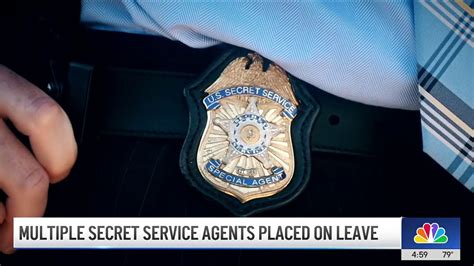 Multiple Secret Service Agents Placed On Leave Youtube