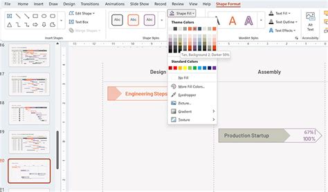How To Create A Swimlane Diagram In PowerPoint LaptrinhX