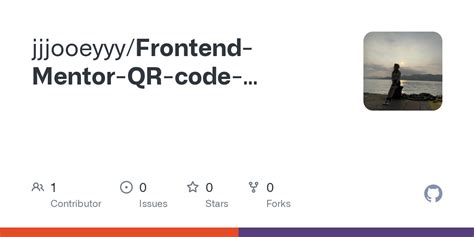 Github Jjjooeyyy Frontend Mentor Qr Code Component