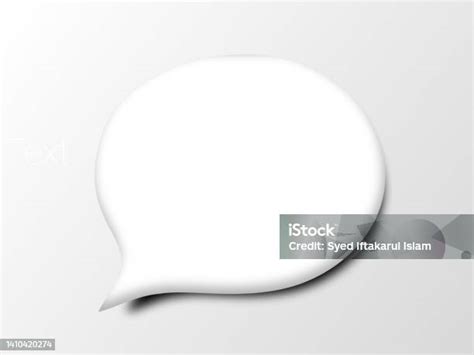 음성 거품 텍스트 채팅 상자 메시지 상자 벡터 일러스트 레이 션 디자인 3차원 형태에 대한 스톡 사진 및 기타 이미지 3차원