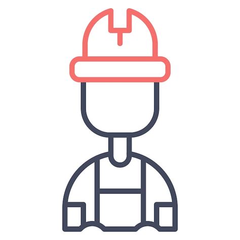Premium Vector Worker Vector Illustration Style