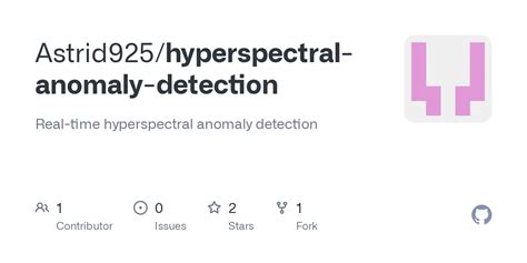 Github Astrid925hyperspectral Anomaly Detection Real Time
