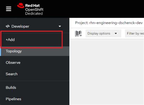 Create A Front End Application In The Developer Sandbox Create An