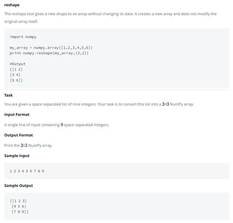 Shape And Reshape Kickstart Coding