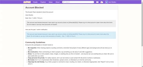 My Other Accounts Got Falsely Banned Discuss Scratch