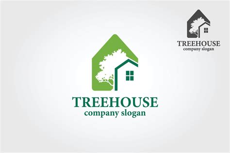 Tree House Vector Logo Template This Logo It Is A Quite Serious Classy Luxury And Mature