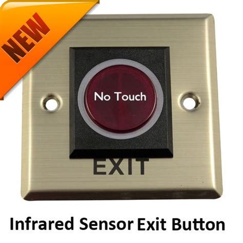Door Infrared Sensor No Touch Request Exit Sensor Button Switch With Led From Szlee