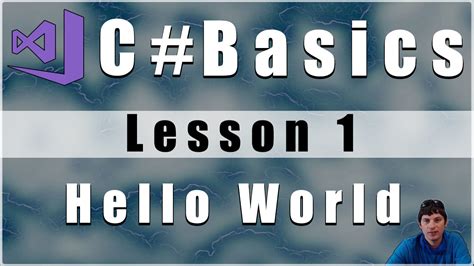 Beginning C Hello World Create A Basic Windows App In Visual