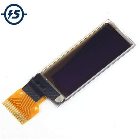 0 91 0 91 Inch Blue OLED Display Module OLED Screen Board 128x32 SSD1306 In LED Displays From
