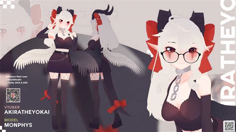 3d Model Commission Akira The Yokai By Monphys On Deviantart