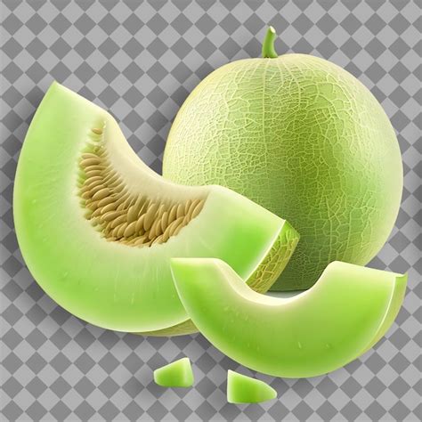 A Green Apple With The Word Melon On It Premium Ai Generated Psd