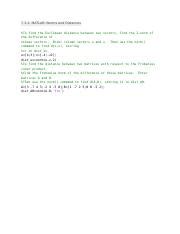Calculating Distances In MATLAB Norms Frobenius Norm Course Hero