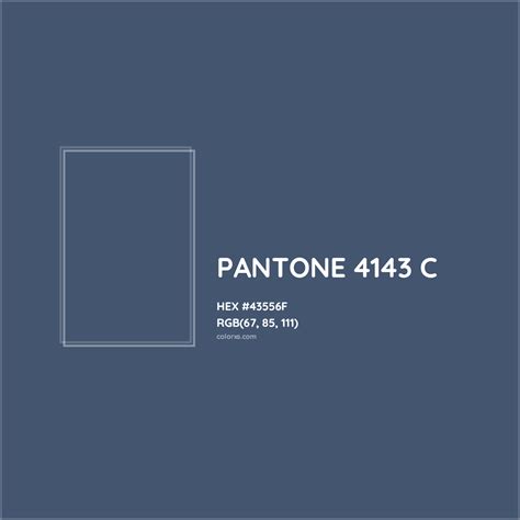 About PANTONE 4143 C Color - Color codes, similar colors and paints ...