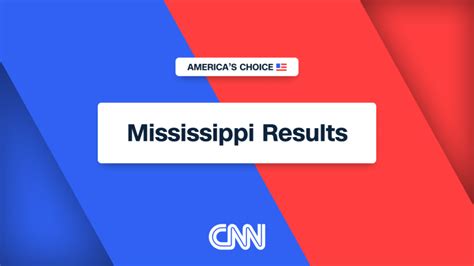 Mississippi Election Results And Maps 2023 Cnn Politics