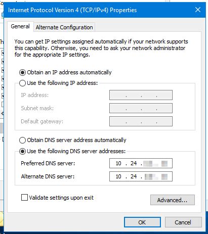 Why Does A DHCP Provided DNS IP Address Becomes A Static One In Windows Server Fault