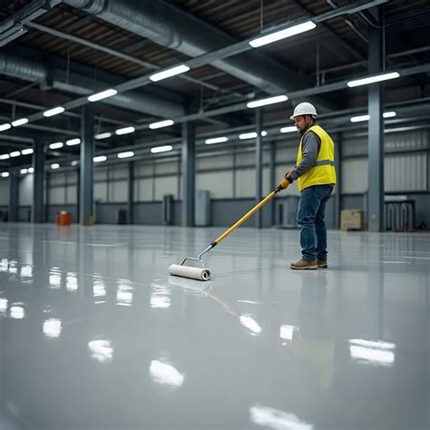 Industrial Epoxy Floor Coating Service 5 Mm In Faridabad Id
