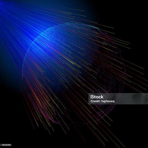 방사선 침투 점 의미 세계화 국제화 과학 및 기술의 개념으로 이루어진 빛나는 세계의 세계 0명에 대한 스톡 벡터 아트 및 기타 이미지 Istock