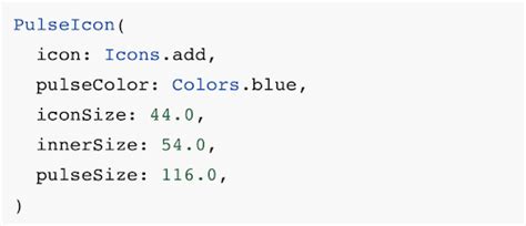 pulse animation for flutter