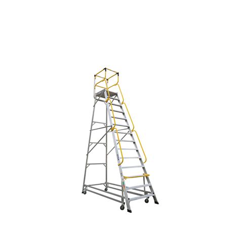 Access Platform Ladder 200kg Capacity Industrial Grade
