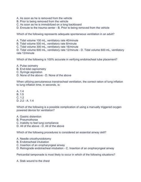 Solution Phtls Pre Test Exam Latest Update Questions And Answers 2022