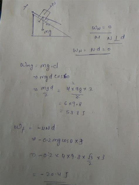 problem 12 an object of mass m 4 0kg starting from rest slides down