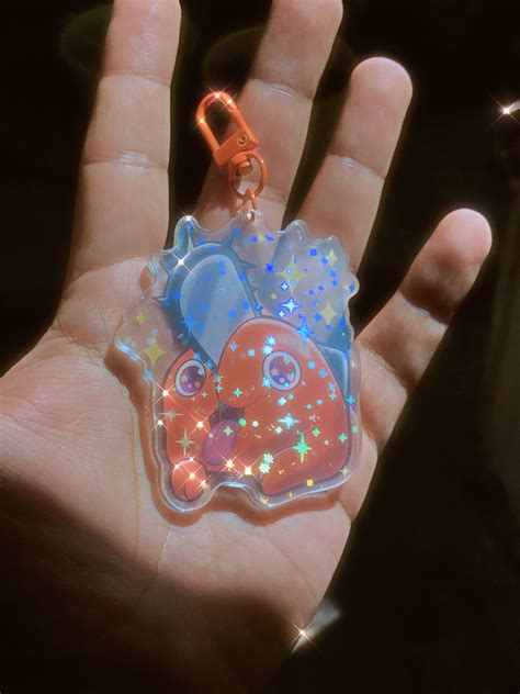 I Made This Pochita Wooden Keychain For Upcoming Anime Con Rchainsawman