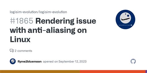 Rendering Issue With Anti Aliasing On Linux · Issue 1865 · Logisim Evolutionlogisim Evolution