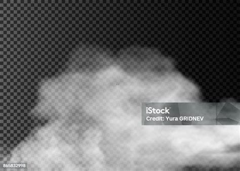 안개 또는 연기 고립 된 투명 한 특수 효과입니다 화이트 벡터 흐려 안개 또는 스모그 배경 벡터 일러스트 레이 션 0명에 대한