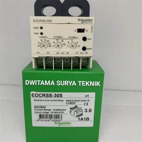 Jual {{{{{{] Eocr Ss 30s Schneider Elektronic Over Current Relay Shopee Indonesia