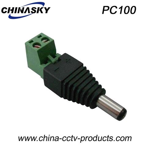 Screw Type Male Dc Plug Power Terminal For Cctv Pc China Dc Power Connector And Dc Plug