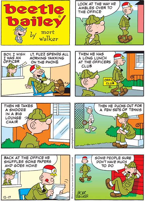 Beetle Bailey Comic Strip 2000 12 17 Comics Kingdom