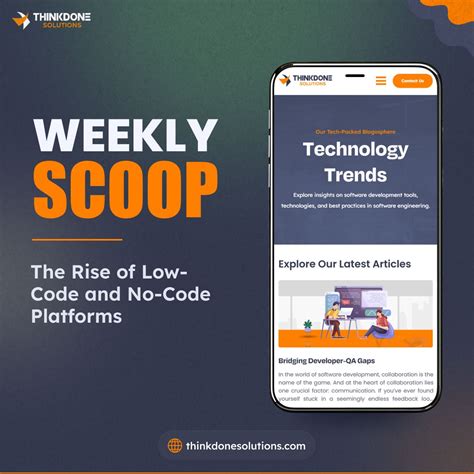 techreads lowcode nocode thinkdonesolutions weeklyreads