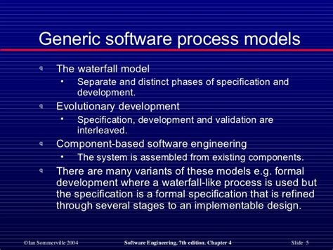 software process models